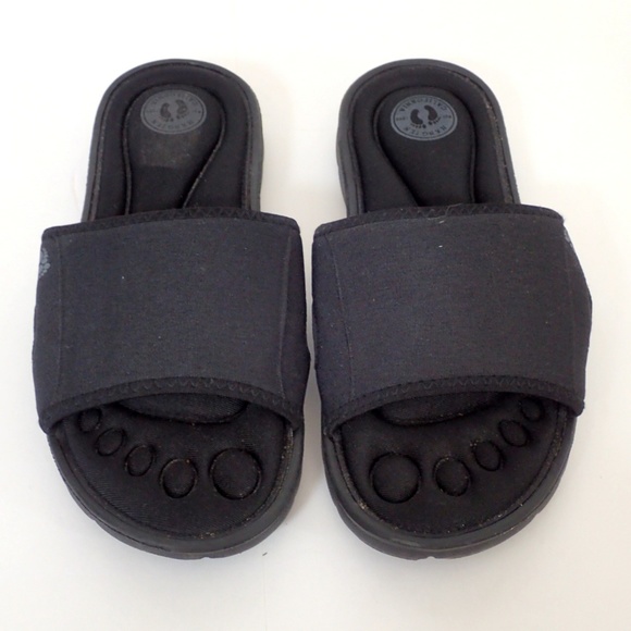 Hang Ten | Shoes | Hang Ten Black Foam Sole Slippers Sandals | Poshmark